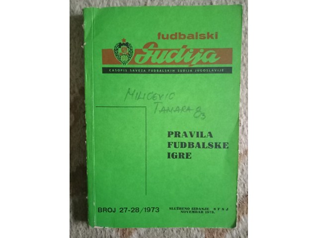 Pravila fudbalske igre