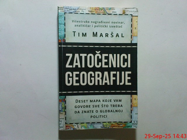 TIM MASAL - ZATOCENICI  GEOGRAFIJE