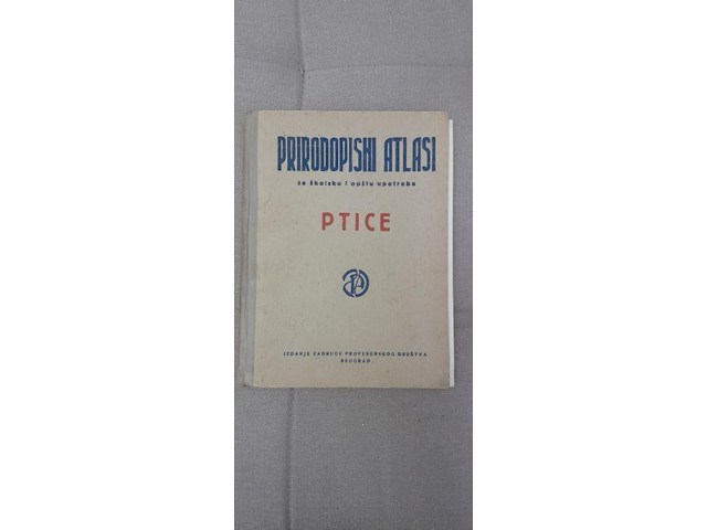 Prirodopisni atlasi -Ptice