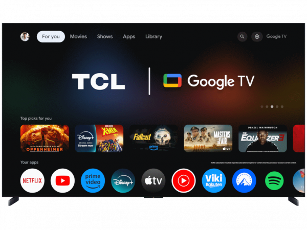 TCL Televizor 98X11K MiniLED 98 inch 4K 144Hz Google TV Bang&Olufsen crna