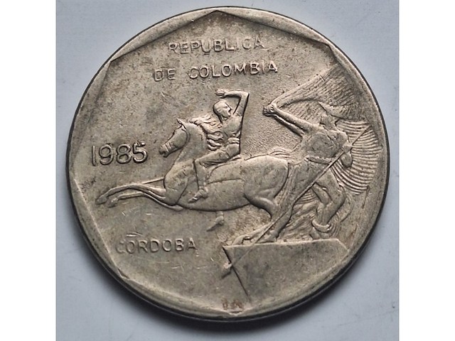 10 Pesos 1985 Kolumbija