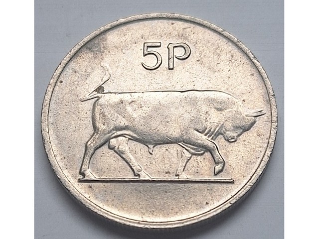 5 Peni 1980 Irska