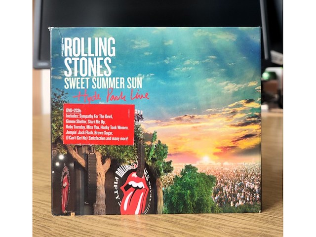 The Rolling Stones - Sweet Summer Sun 2CD+DVD, EU