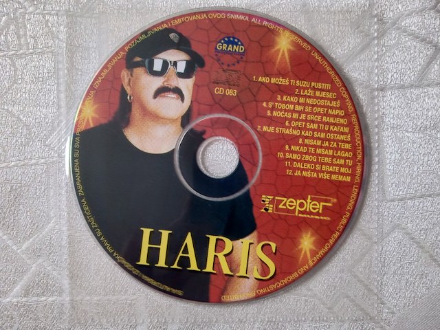 Haris Džinović – Haris CD
