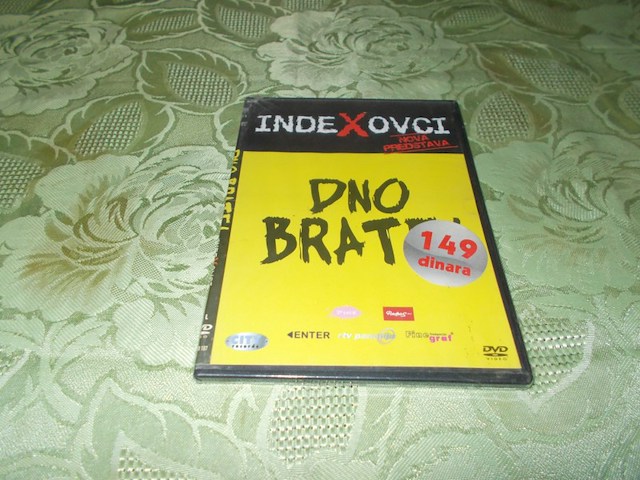 Indeksovci - Dno brate - Milos Jagodic - DVD - NOVO