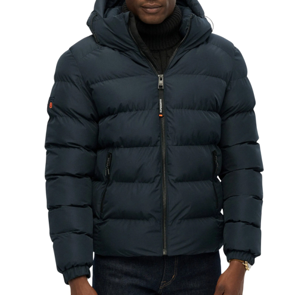 Superdry – Crna muška zimska jakna