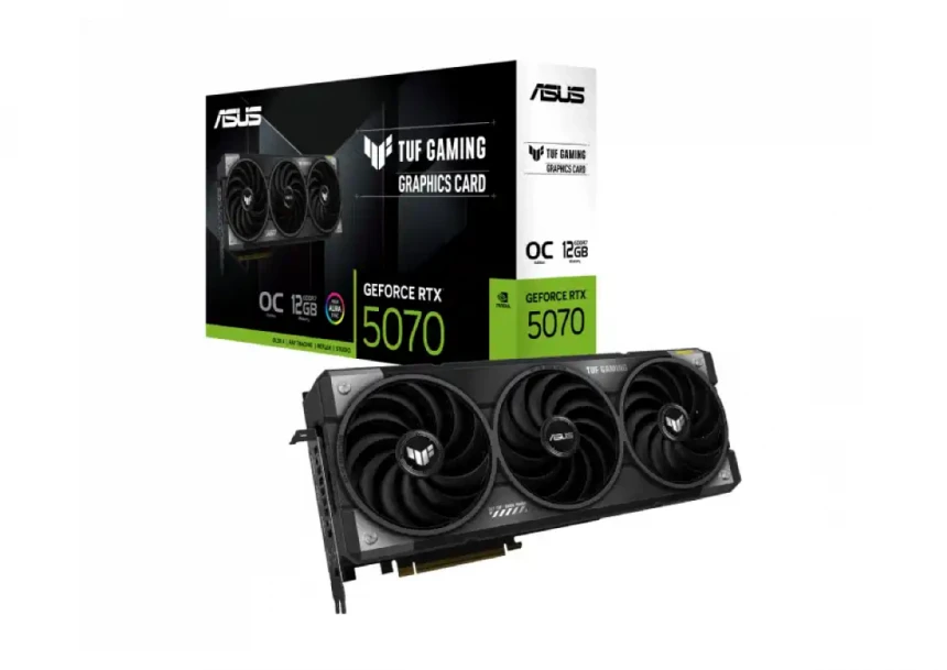 Grafička karta Asus TUF-RTX5070-O12G-GAMING NVD/12GB/GDDR7/192 bit/