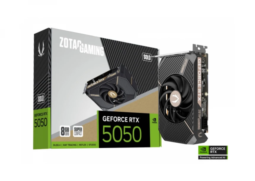 SVGA Zotac RTX 5050 Solo 8GB, ZT-B50500G-10L