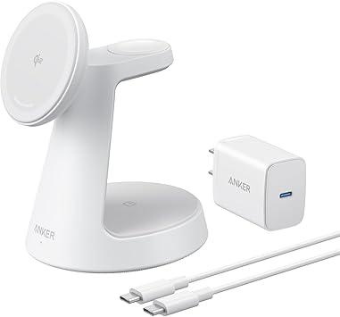 Anker MagGo (3-in-1, Dock Stand) - White