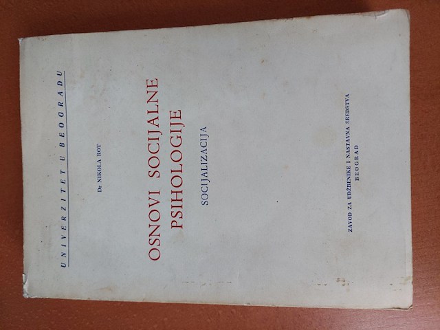 Osnovi socijalne pdihologije