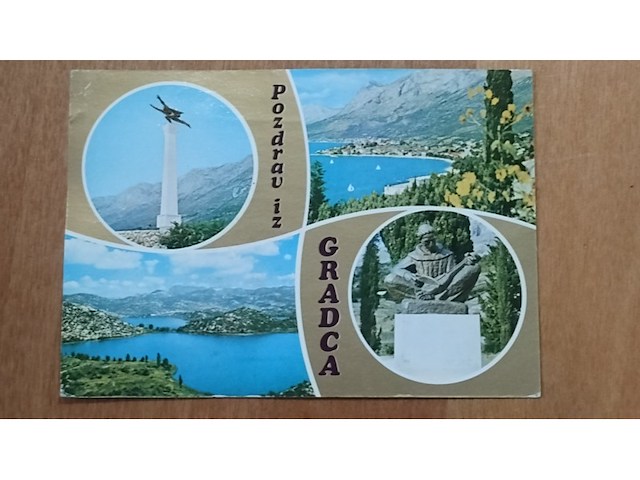 Gradac - Spomenik - Guslar - Hrvatska - Putovala 1981
