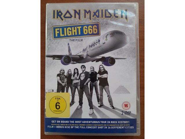 Iron Maiden – Flight 666 (The Film) 2xDVD Europe 2009