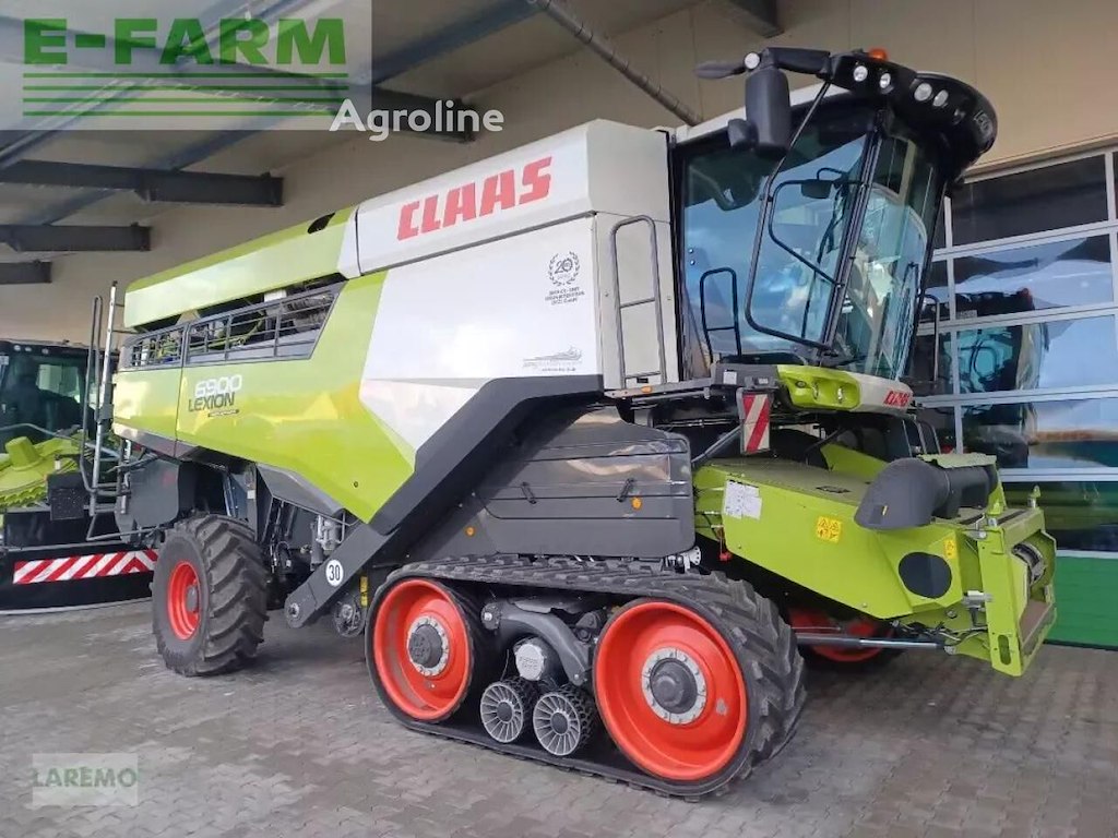 Claas lexion 6900 terratrac + vario v 930 kombajn za žito