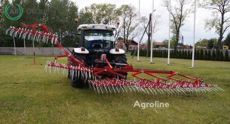 Agro-Factory II Brona chwastownik IZAK AFR4/9,0H, 9 m opružna drljača