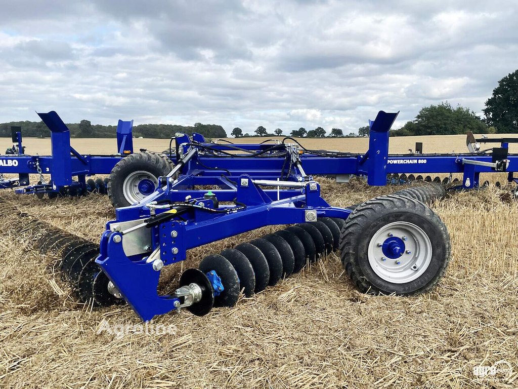 DALBO PowerChain 800 disc cultivator, 8 m working width, 132 dis tanjirača