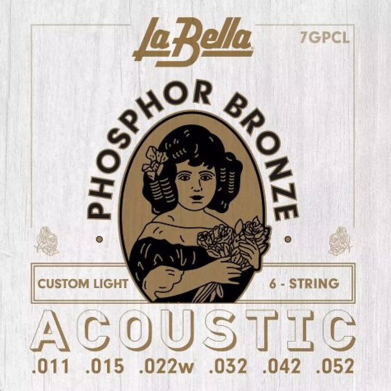 La Bella 7GPCL - Žice za akustičnu gitaru