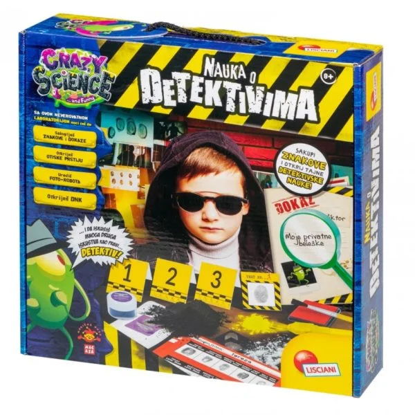 CRAZY SCIENCE ED.SET NAUKA O DETEKTIVIMA 55687