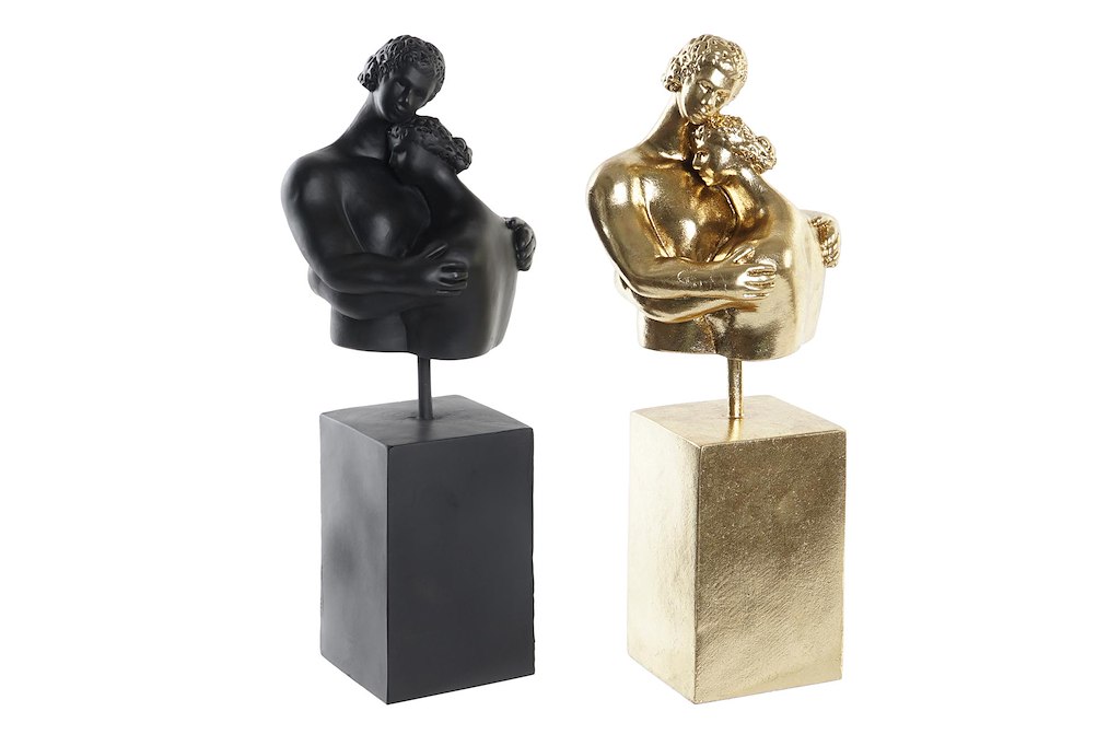 FIGURA GOLDEN BLACK 15,5X13,5X37,5 2 MODELA
