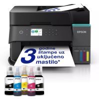 EPSON - L6370 EcoTank, print-scan-copy, Color, A4, 4800X1200, LAN, Wi-Fi, ADF, LCD, Duplex print @ scann