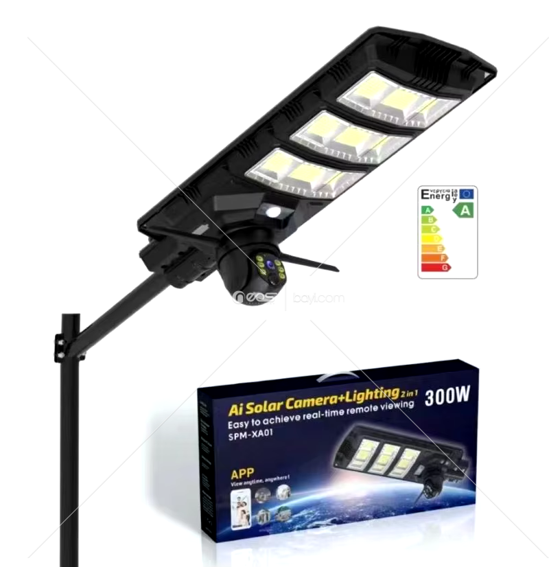Solarni Reflektor Sa Kamerom 300W