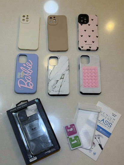 iPhone 12 / 12 pro maskice Burga + stakla Sve za 2