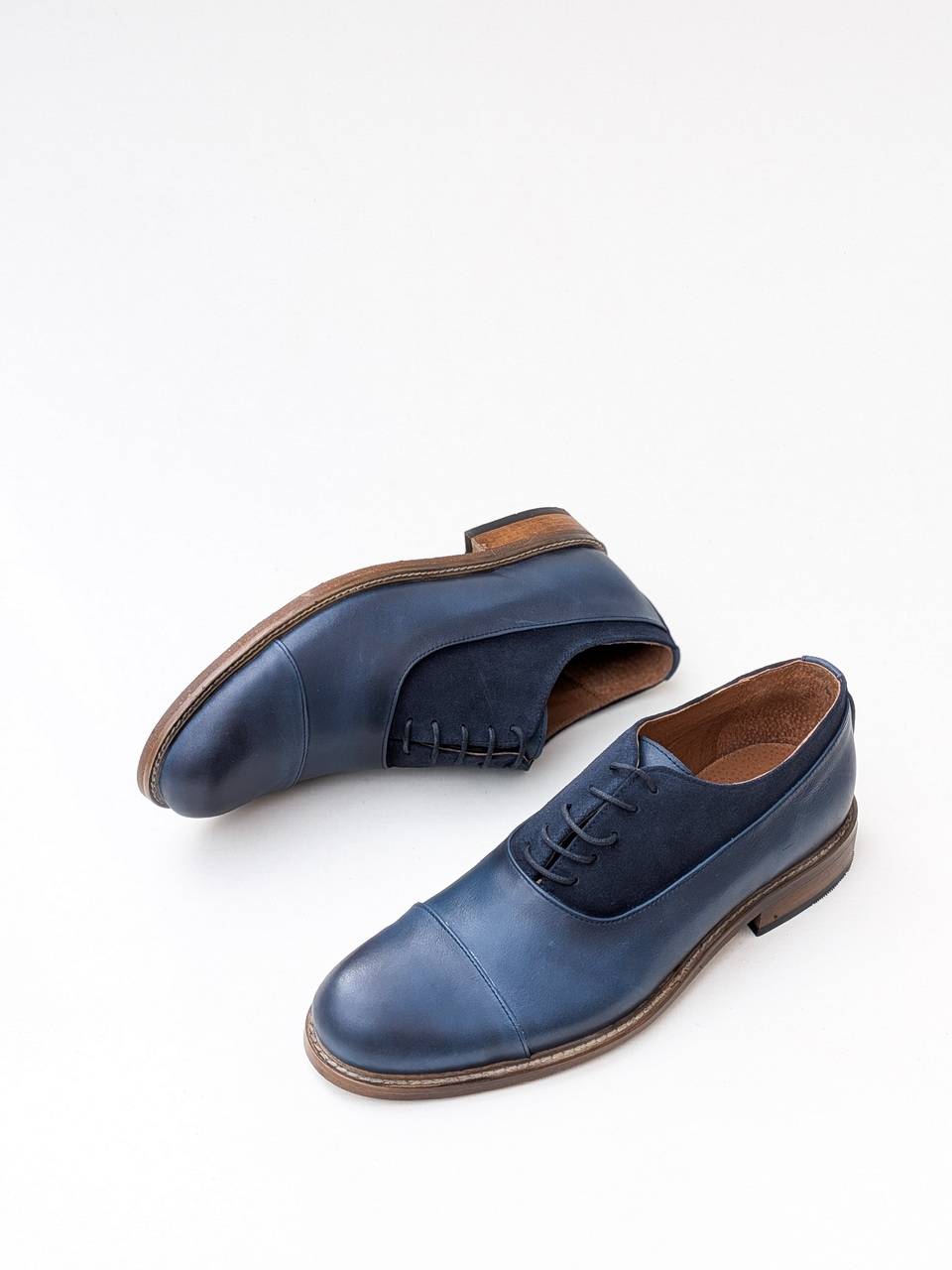 Plitke Oxford cipele K1001/KCK teget