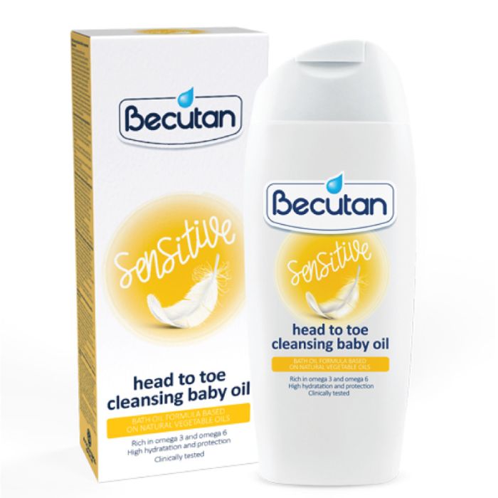 Becutan sensitive uljana kupka 200ml