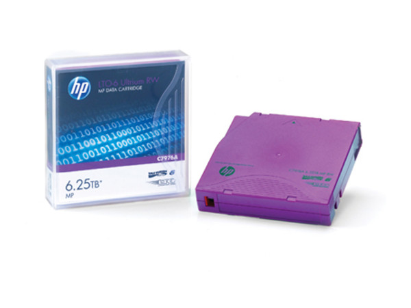 Data Tape Catridge HPE LTO Ultrium-6( 2.5TB6.25TB )RW' ( 'C7976A' )