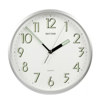 Zidni sat - Rhythm, Silver, Super Luminous