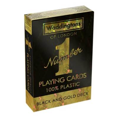 Karte za igranje - Waddingtons No 1., Black and Gold