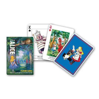 Karte za igranje - Piatnik, Alice in Wonderland