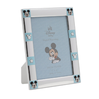 Foto ram - Disney, Mickey and Minnie, Mickey, Silver 999, 10x15 cm