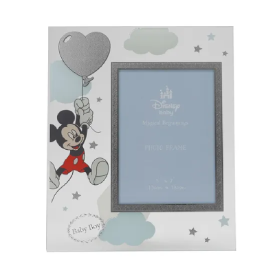 Foto ram - Disney, Mickey and Minnie, Mickey, Silver 999, 13x18 cm