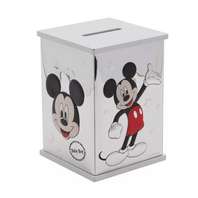 Kasica - Disney, Mickey and Minnie, Mickey, Silver 999