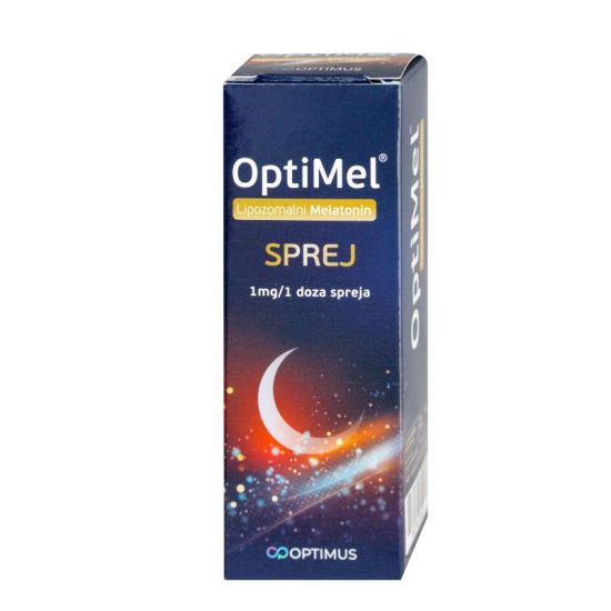 OptiMel Melatonin Lipozomalni sprej 20g