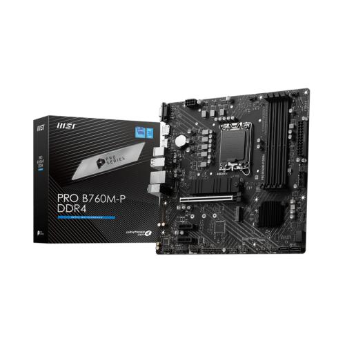 MSI PRO B760M-P DDR4 – mATX matična ploča – 911-7E02-016