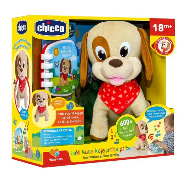 Interaktivna igračka kuca Laki priča priče Chicco A044895