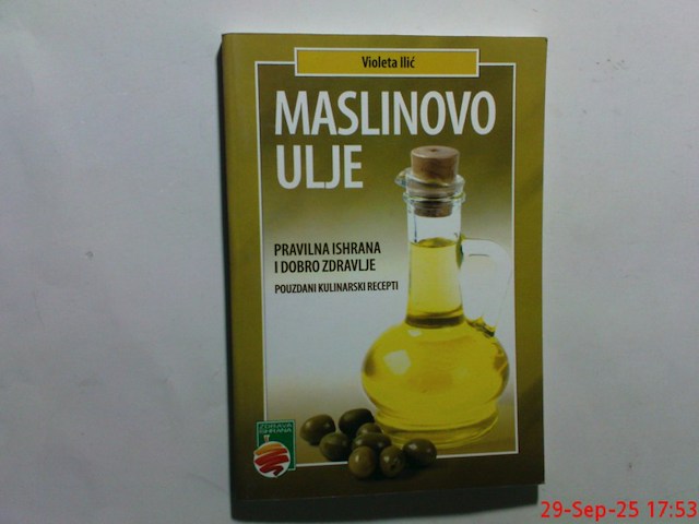 VIOLETA ILIC -  MASLINOVO ULJE