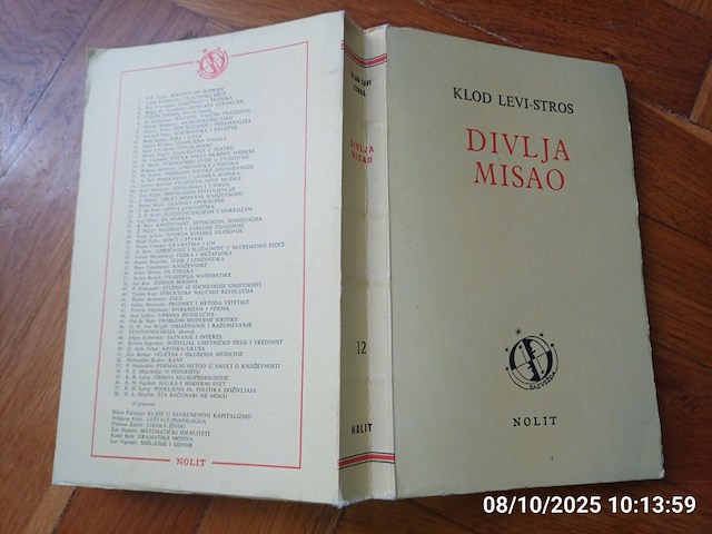 KLOD LEVI STROS, DIVLJA MISAO