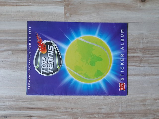 Top Tennis album za sličice NEKORIŠĆEN / PRAZAN