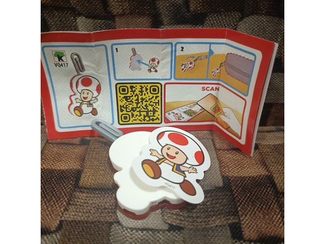 Kinder Joy figurica VQ417 Super Mario