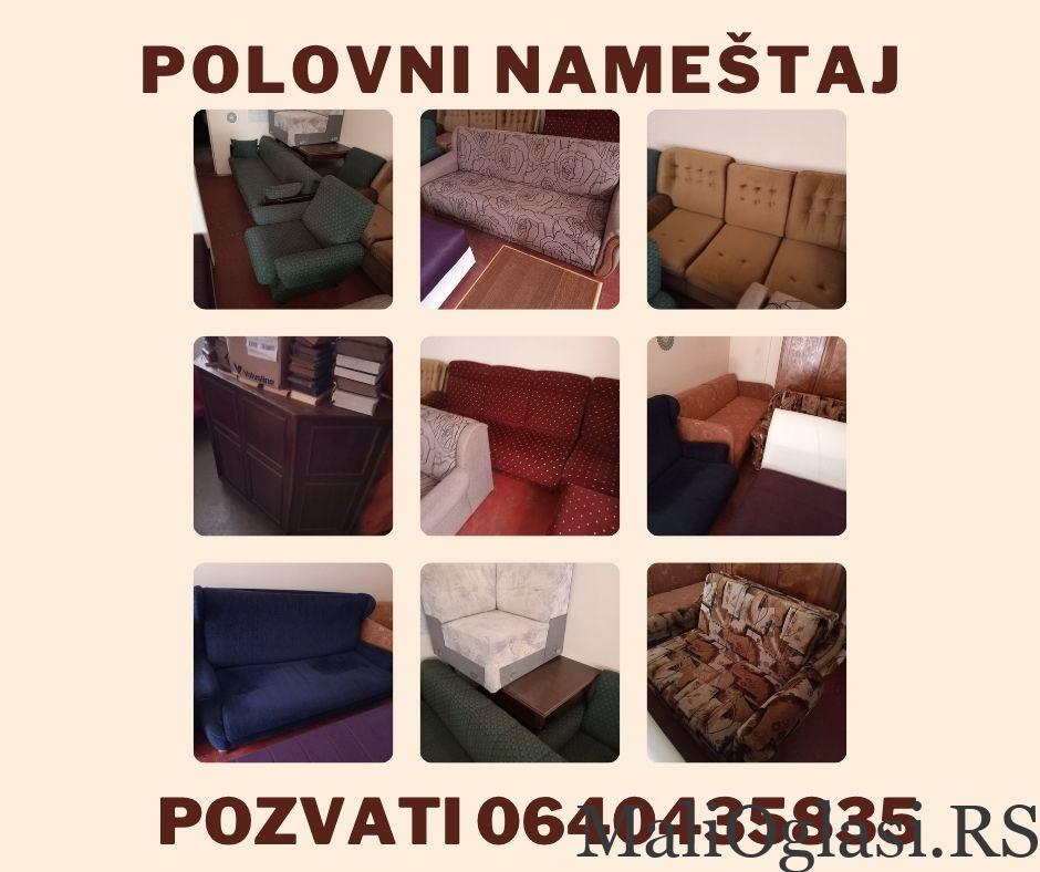 Prodajem polovni nameštaj.