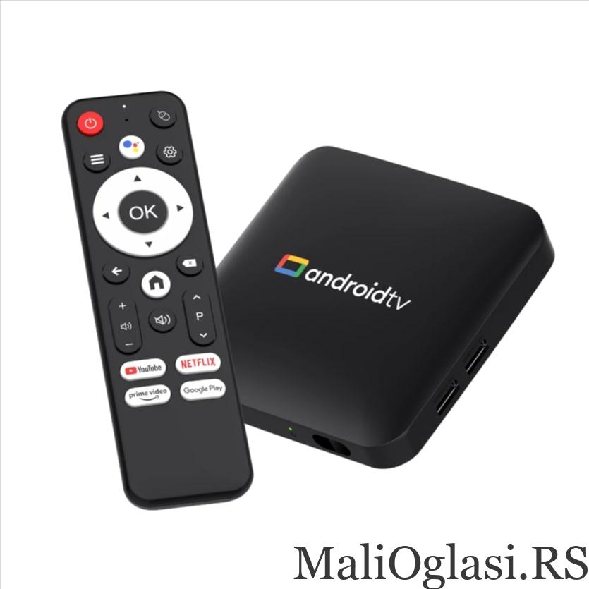 H96 MAX AndroidTV za gledanje besplatne kablovske TV iz celog sveta. Smart tv bo