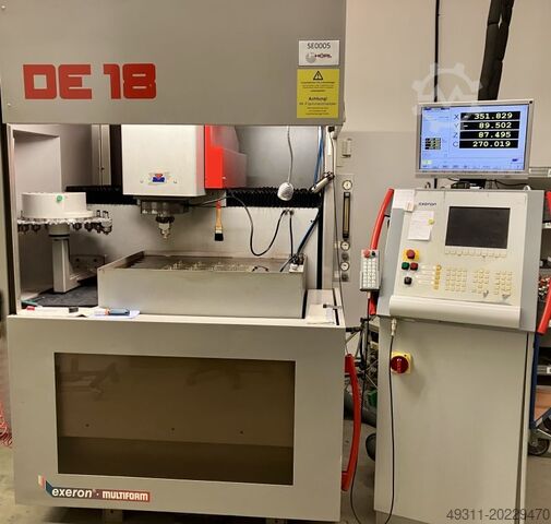 EDM mašina koja tone
Exeron Multiform DE 18 CE