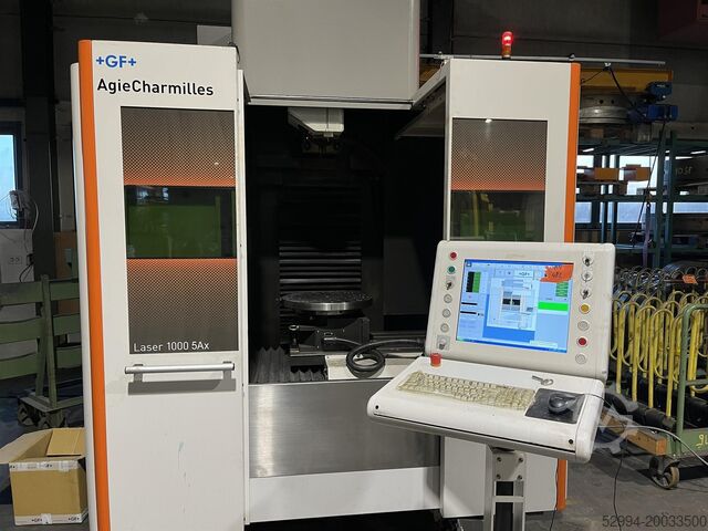 Laserske mašine za krojenje
AgieCharmilles Laser 1000 5Ax X:995 - Y: 550 - Z: 845 mm