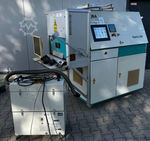 Lasersko upravljanje sistemom za obeležavanje
FOBA FD84S / S50