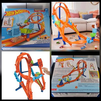 Hot Wheels Vertical 8 Jump set- novo