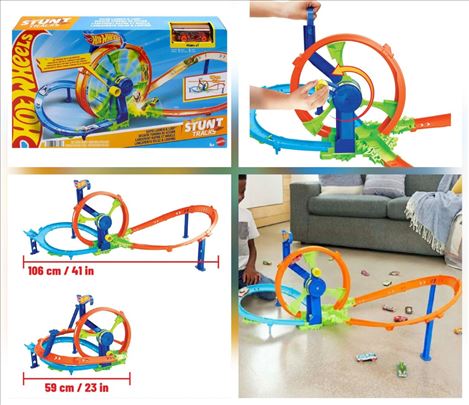 Hot Wheels Rapid Launch and Loop set- novo