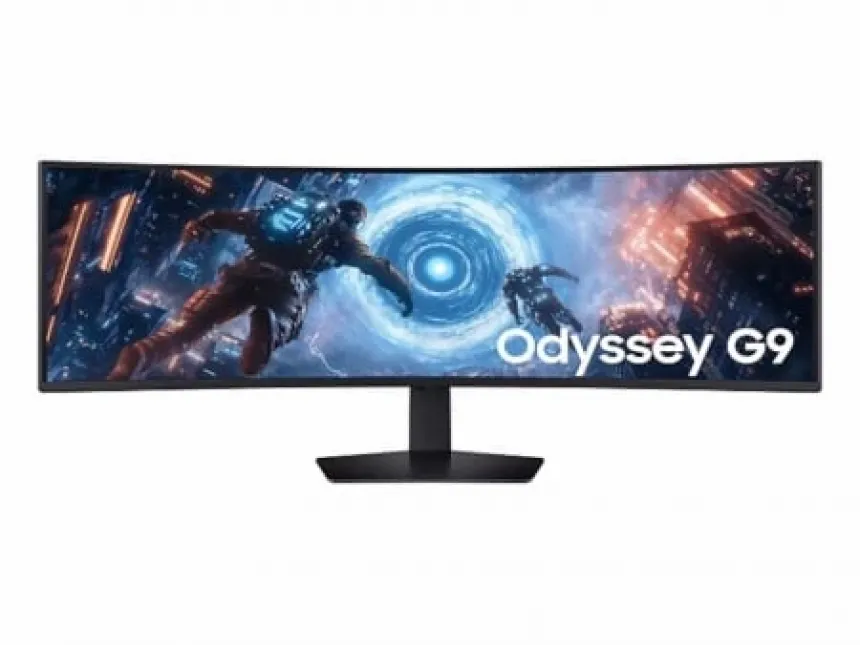 Monitor SAMSUNG LS49DG910SUXEN 49"/VA,zakrivljen,32:9/5120x1440/144Hz/1msGTG/HDMI,DP/freesync/crna
