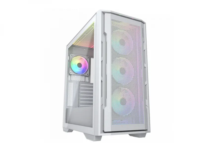 COUGAR UNIFACE RGB PC Case, Mid Tower, White